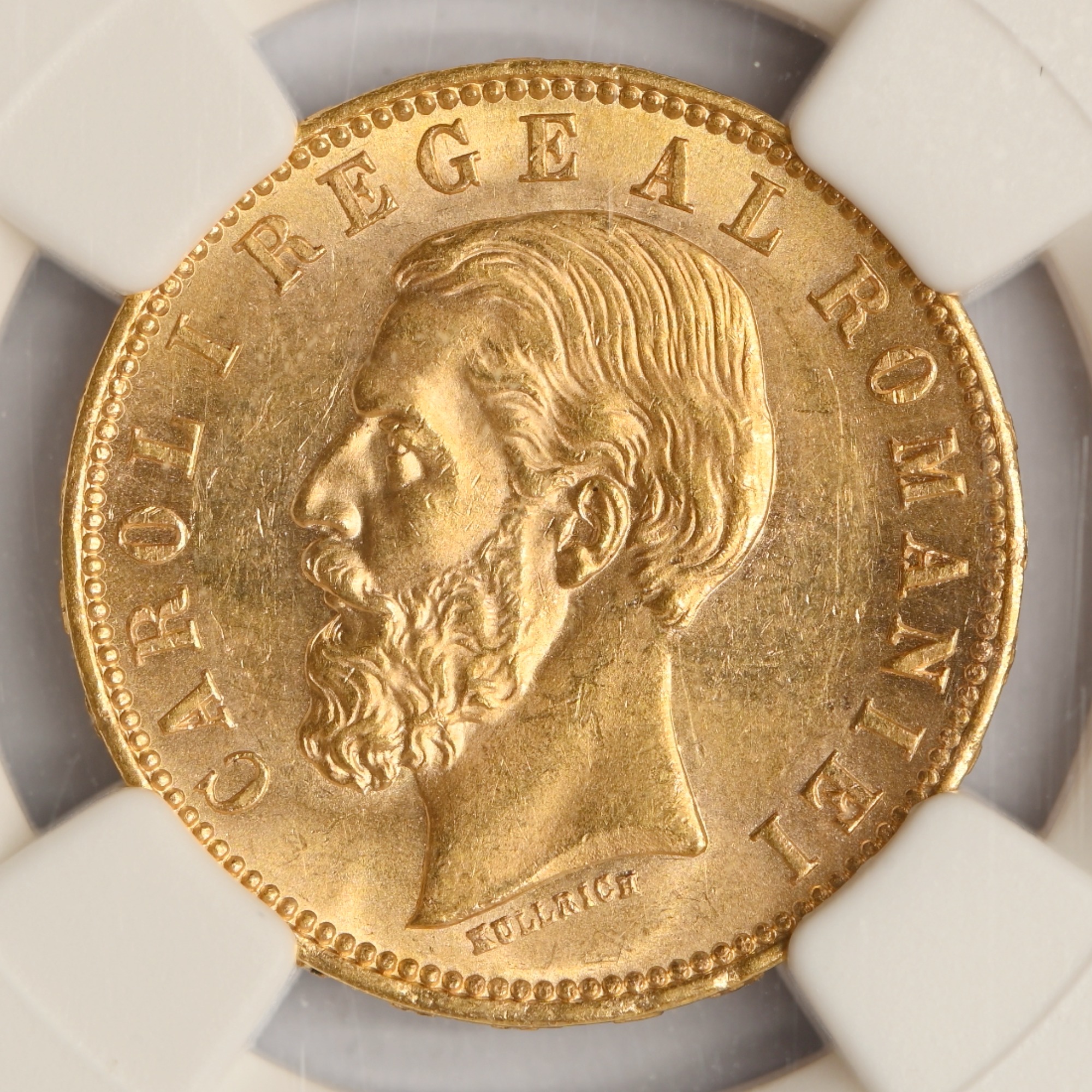 20 Lei 1890-Carol-I-Romania-moneda-aur - Claudius Gold Coins | Claudius ...