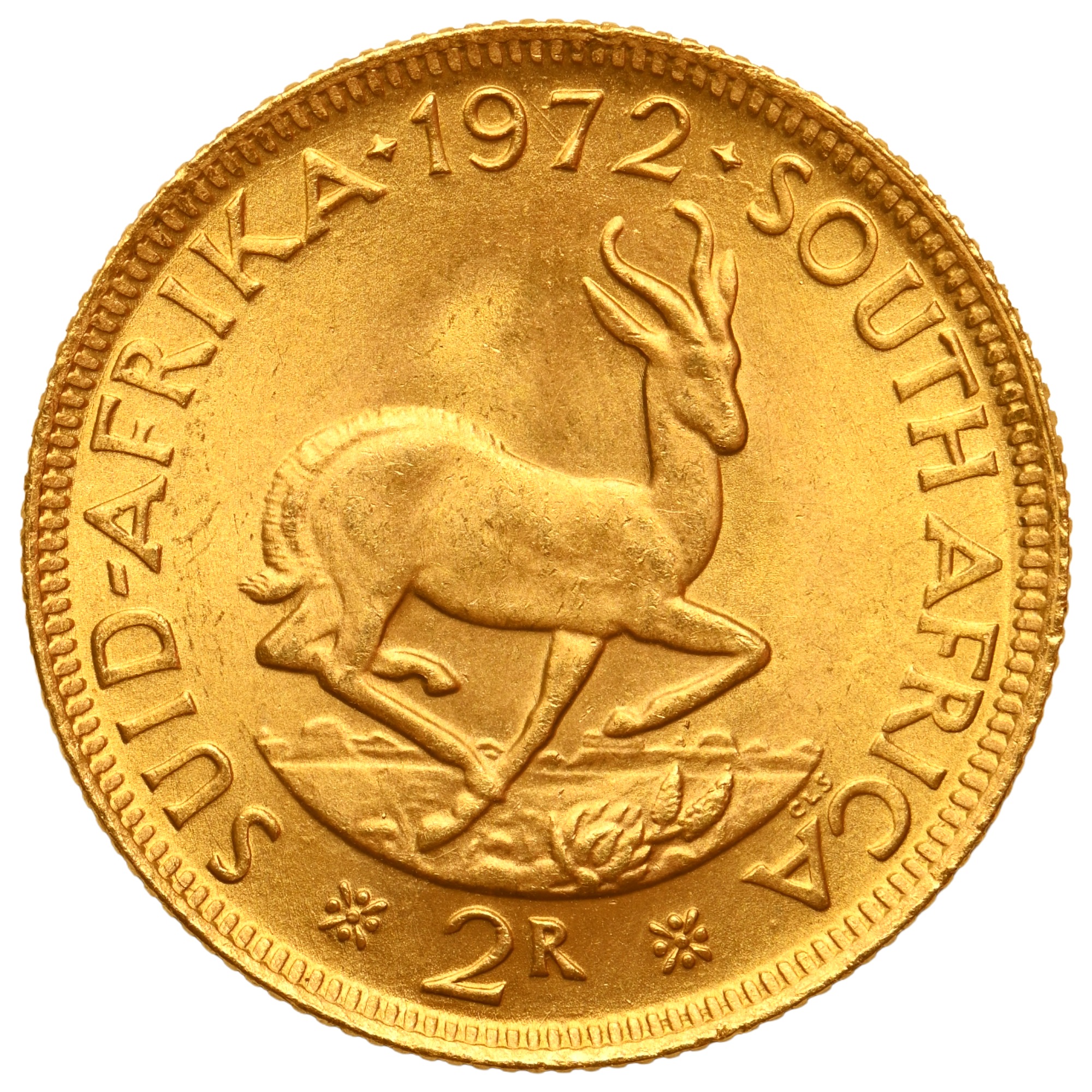 Moneda de aur 2 Rand Sud Africa Unity is Strength - Claudius Gold Coins ...